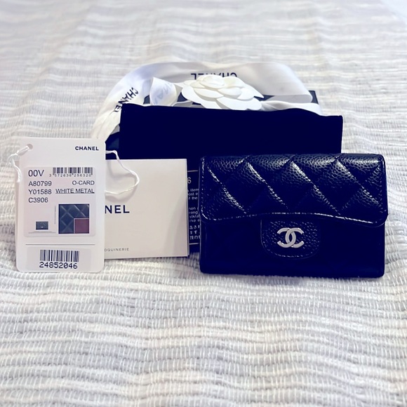 CHANEL | Bags | Chanel Flap Closure Wallet | Poshmark